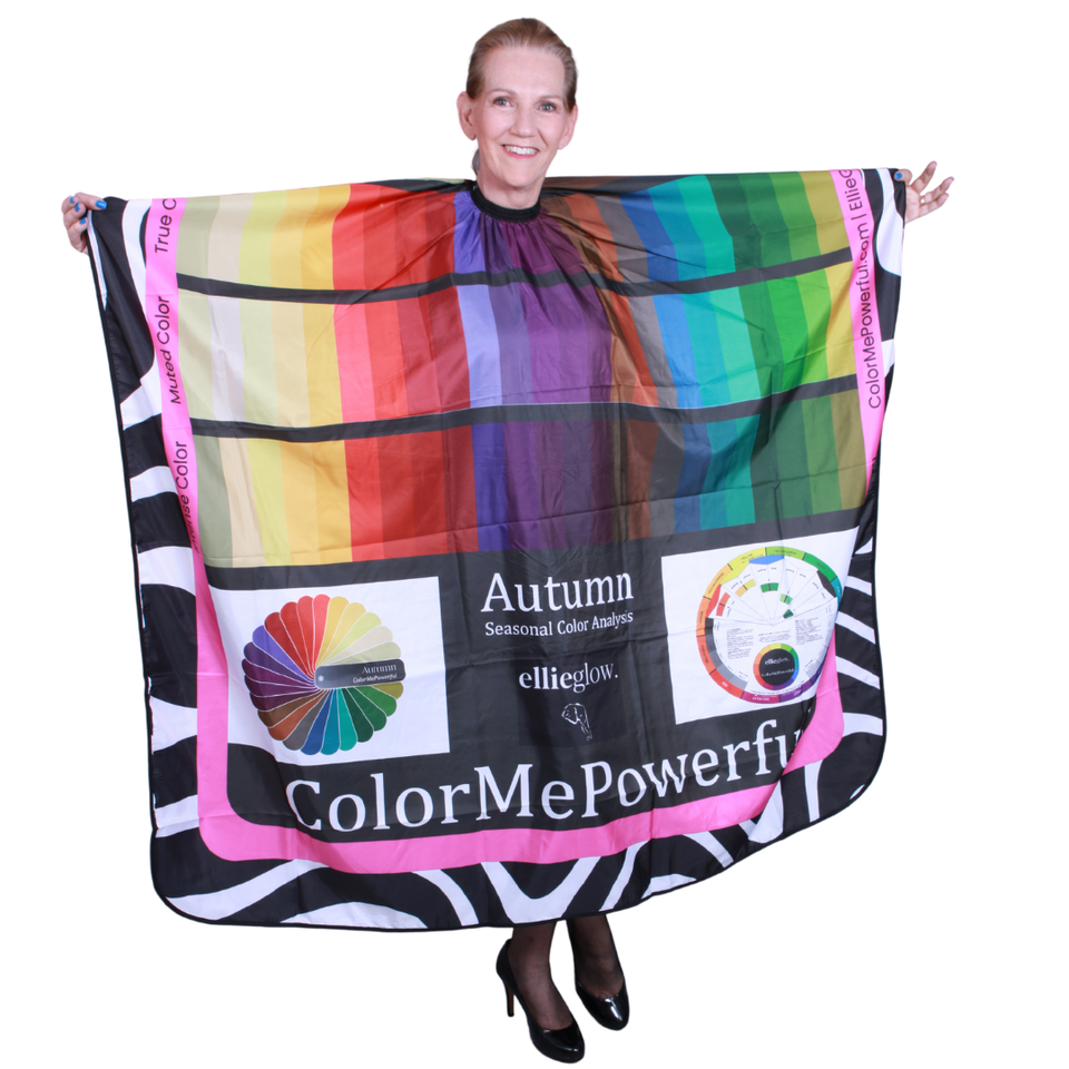 Seasonal Color Analysis Capes/Drapes/Swatch Image Consulting Set ...