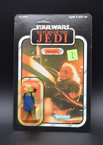 Vintage Star Wars - Ugnaught - ROTJ - MOC - Unpunched Kenner 1983 with ...
