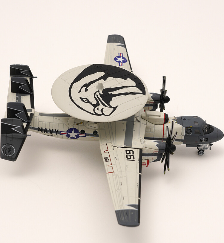 S14 1/144 USS George Bush Aircraft Carrier 2010 E-2C AWACS E2 VAW-120 ...
