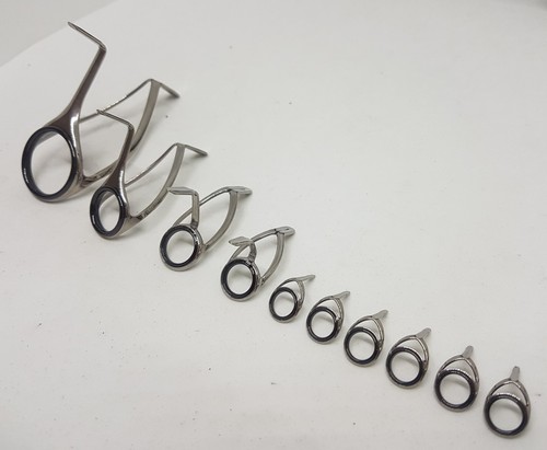 Fuji Titanium Torzite Guide Set TRVTG-2510 (Fishing Custom Rod Building ...