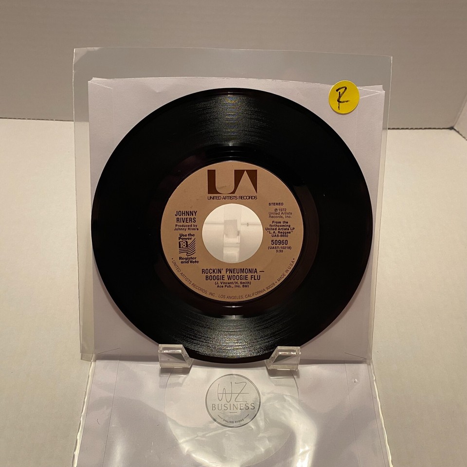 Johnny Rivers–Rockin' Pneumonia - Boogie Woogie Flu United Artists ...