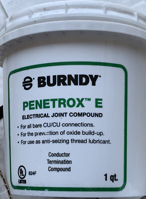Burndy PENE QT, Quart Tub of Penetrox Electrical Joint Compoun | eBay