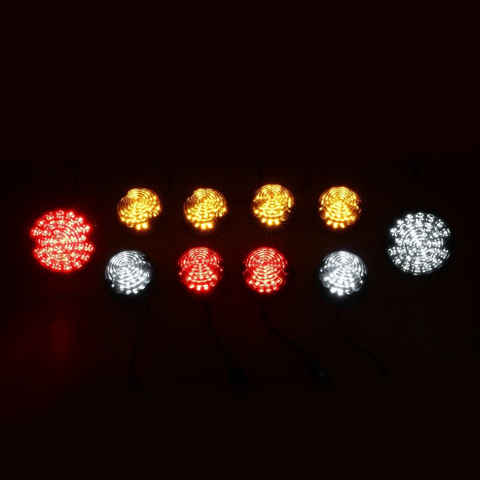 For Land Rover Defender 90-16 10PCS/Set LED Complete Upgrade Kit ...