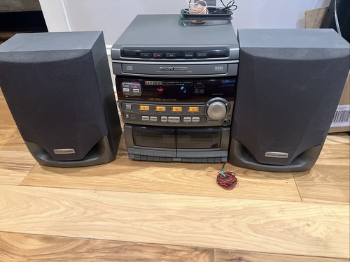 Philips Magnavox Mini Hifi System FW316C CD Cassette Stereo Speakers ...