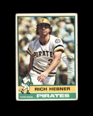 Rich Hebner Signed 1976 Topps Pittsburgh Pirates Autograph | eBay