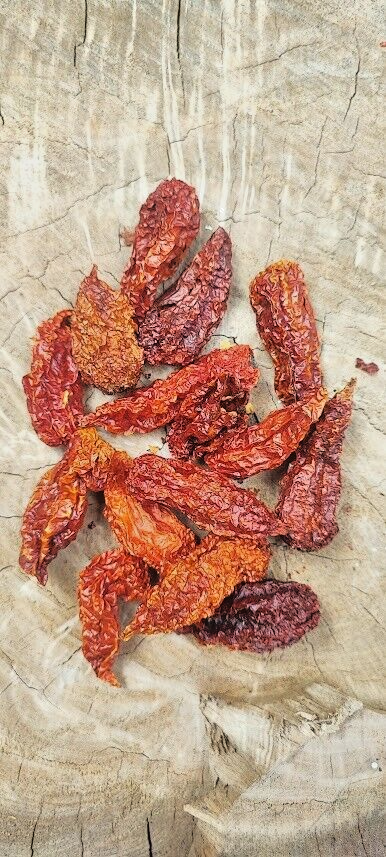 Dried Ghost pepper Pods - Count 15 peppers | eBay
