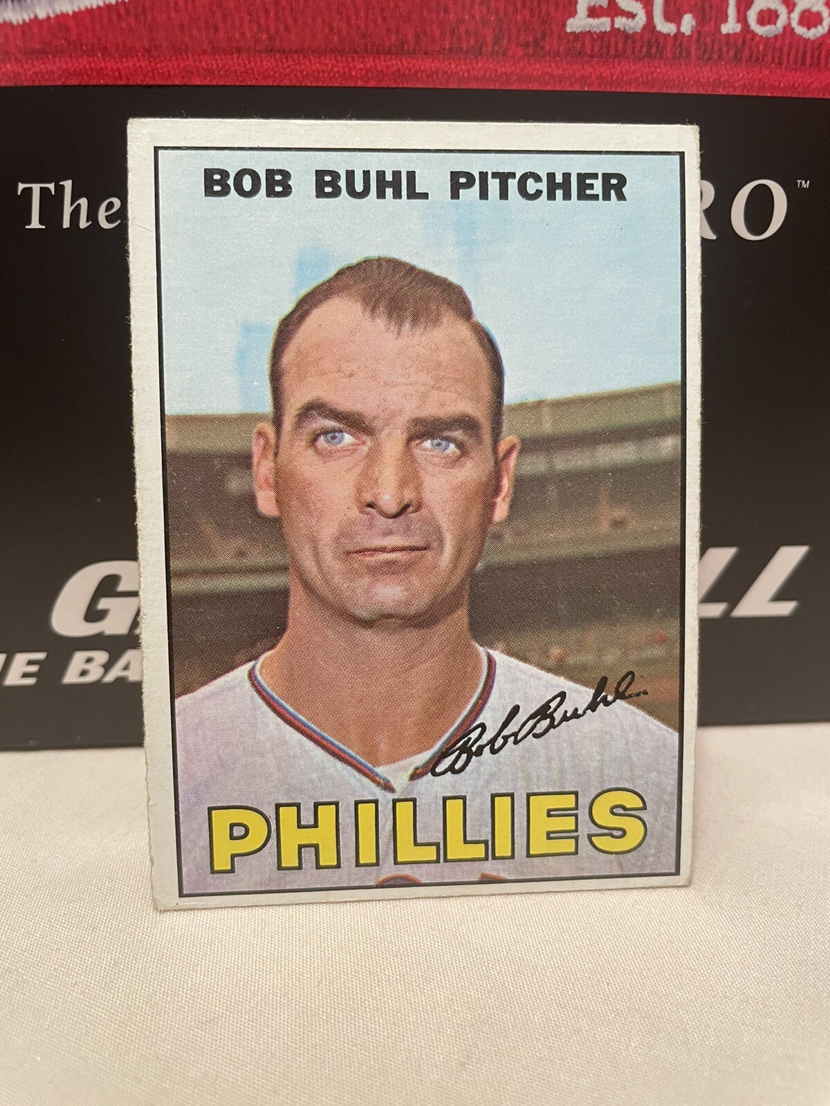 1967 Topps Baseball Card Bob Buhl #68 EX/NM Condition Combined Ship | eBay