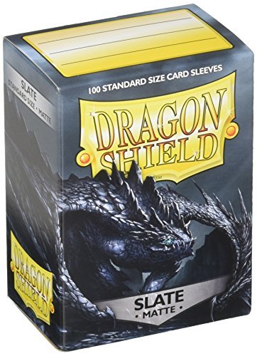 Dragon Shield Slate Matte (100) Card Sleeves X1 for sale online | eBay