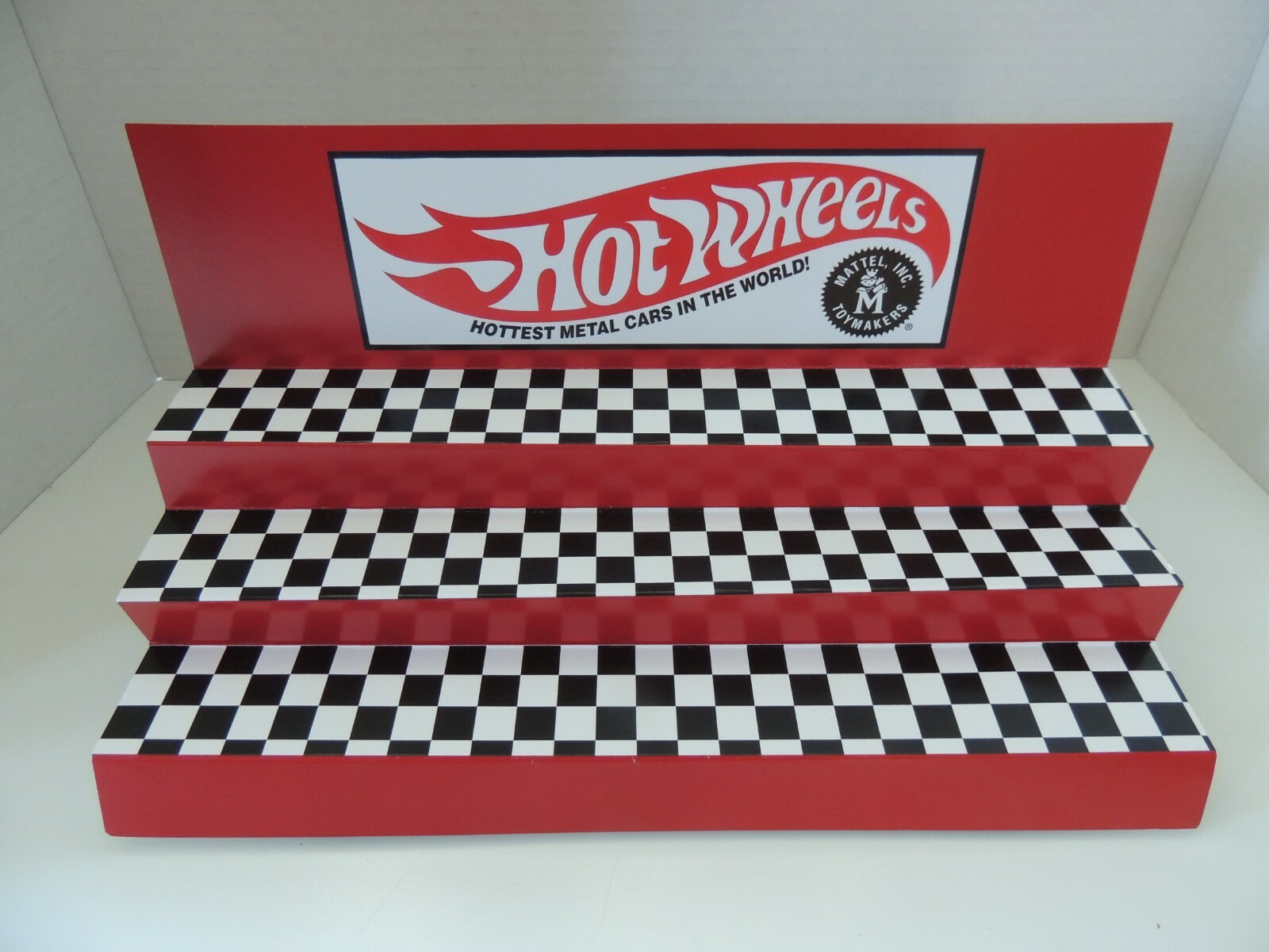 Hot Wheels Display for Hot Wheels cars/ Red Display | eBay