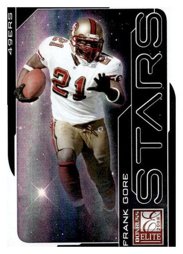 Frank Gore 2008 Donruss Elite Stars /200 49ers | eBay