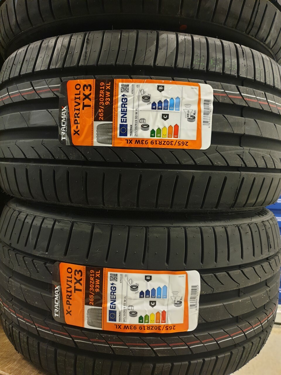 2X NEW CAR TYRES ROTALLA/TRACMAX RU01 265/30 ZR19 XL 93W A1 265 30 19 C ...