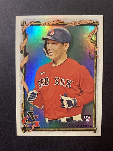 Masataka Yoshida 2023 Topps Allen & Ginter Silver Portrait Parallel ...