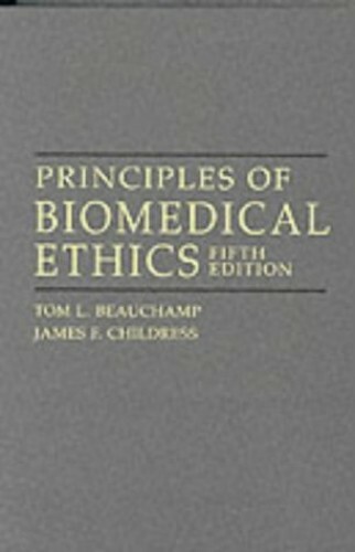Principles of Biomedical Ethics by Childress, James F. 0195143329 FREE ...