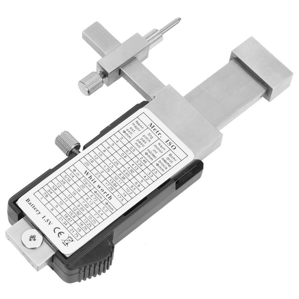 0-10mm Digital Step Gauge Stainless Steel Plane Ruler Gauge Measuring ...