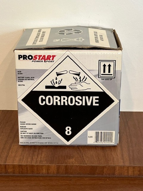 ProStart Power Sports Battery w/ Pack, UN2796 | eBay