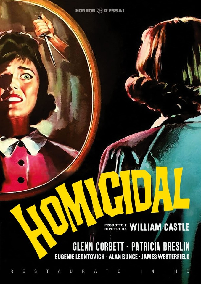 Homicidal (Restaurato in Hd) (DVD) Jean Arless Patricia Breslin William ...