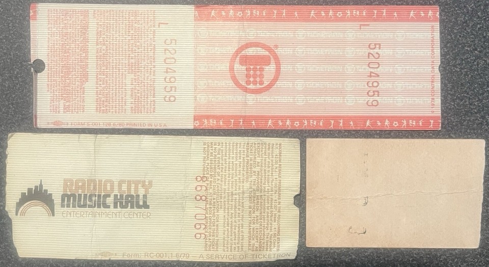 THE GO-GO'S: Vintage Lot Of 3 CONCERT TICKET STUBS - FREE US SHIPPING ...