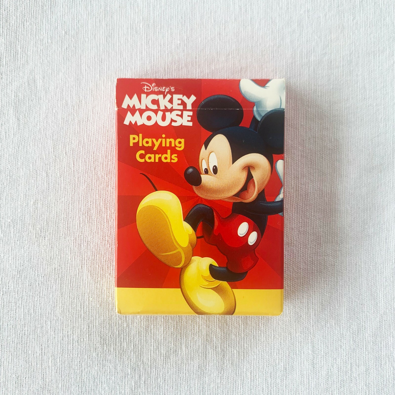 Disney's Mickey Mouse Playing Cards — Vintage — Used — Very Good ...