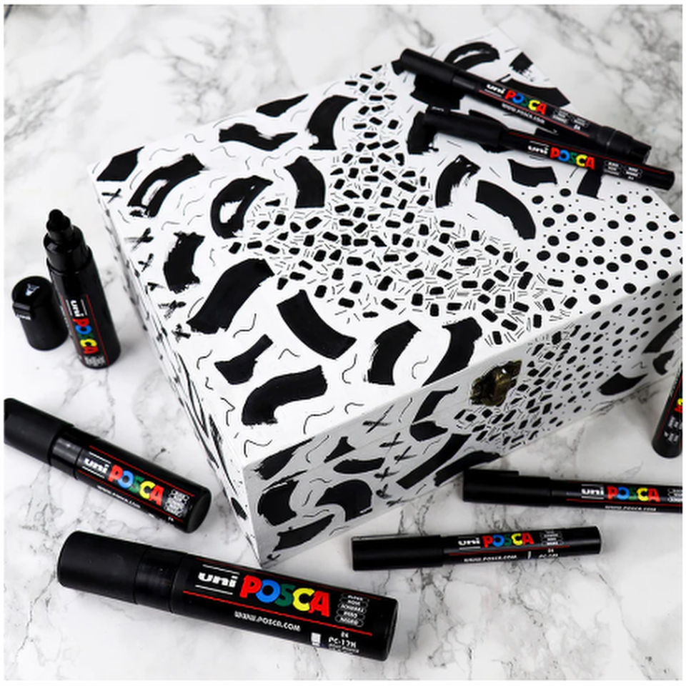 Uni Posca Paint Marker Kits Cases Sets Packs All Options Pastel & Mega ...