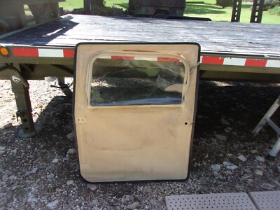 MILITARY SURPLUS HMMWV DRIVER DOOR TAN M998 TRUCK-BAD WINDOW STITCHING ...
