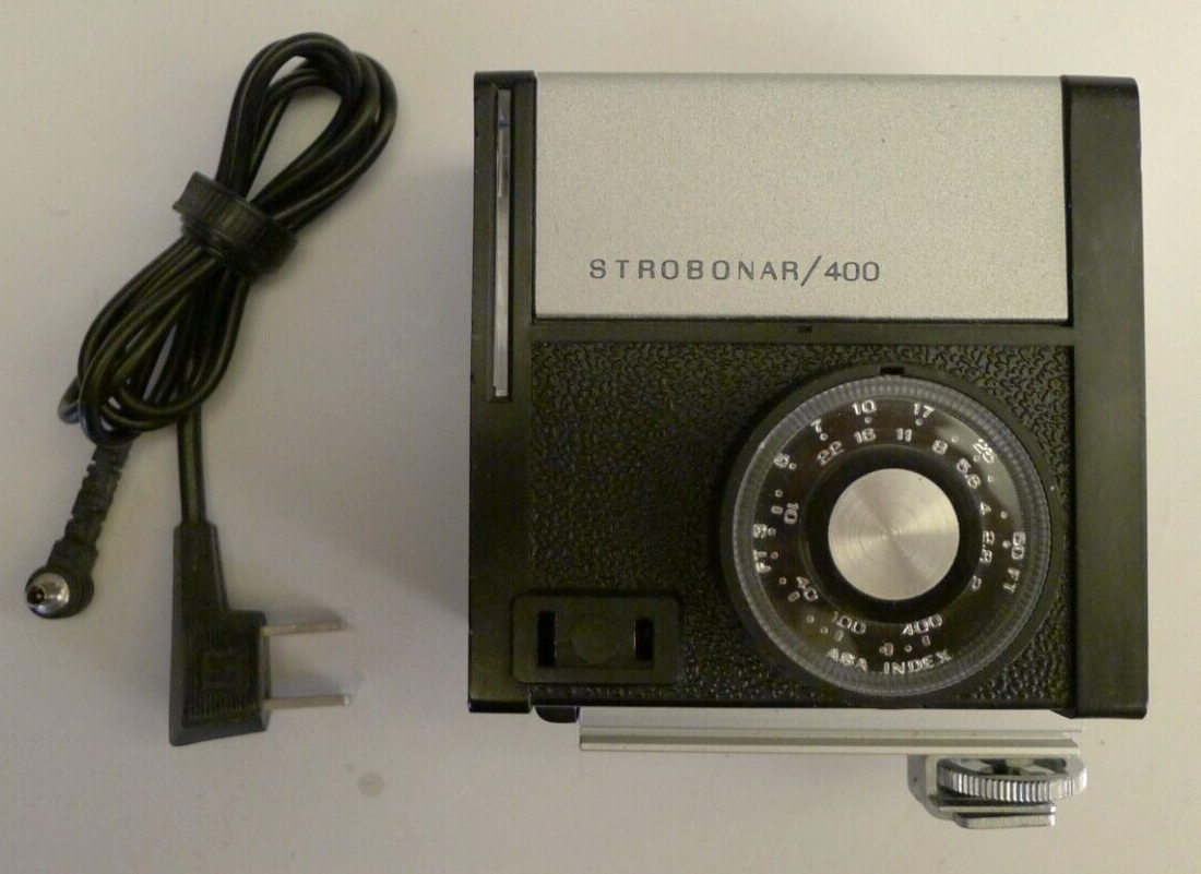 Honeywell Strobonar 400 Shoe Mount Flash with Sync Cord - Vintage | eBay