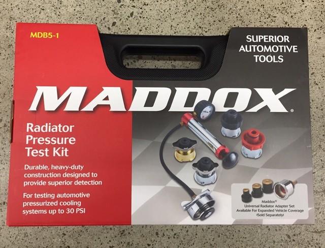 Maddox Universal Radiator Pressure Test Kit Cooling System Leak for ...
