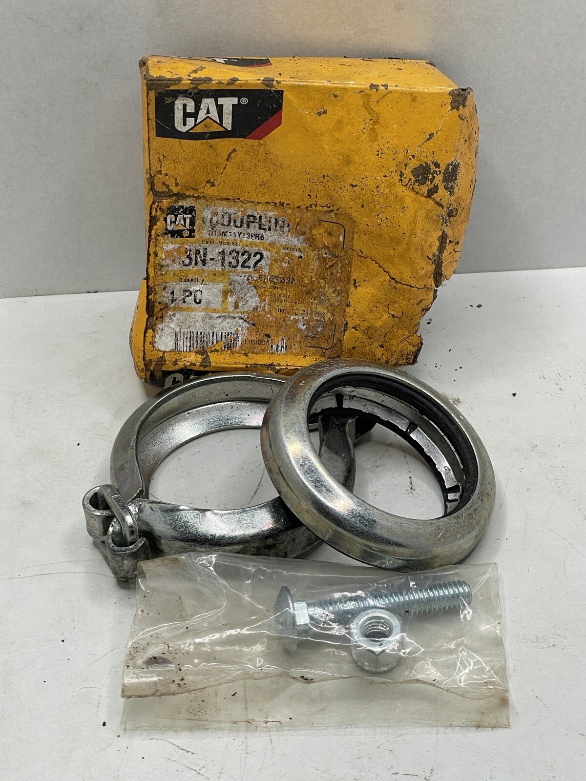 Caterpillar 3N-1322 Coupling A 3N1322 1/4 Bore On Cat Engine | eBay