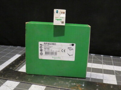 SCHNEIDER ELECTRIC RPM22BD Plug In Relay,8 Pins,Square,24VDC | eBay