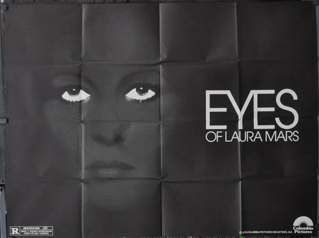 Occhi Di Laura Mars 1978 Originale 45X60 Nr-Mnt Subway Film Poster Faye ...