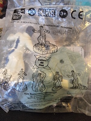 2003 KFC Marvel X-Men II Action Set Nightcrawler Teleporter Toy Sealed ...