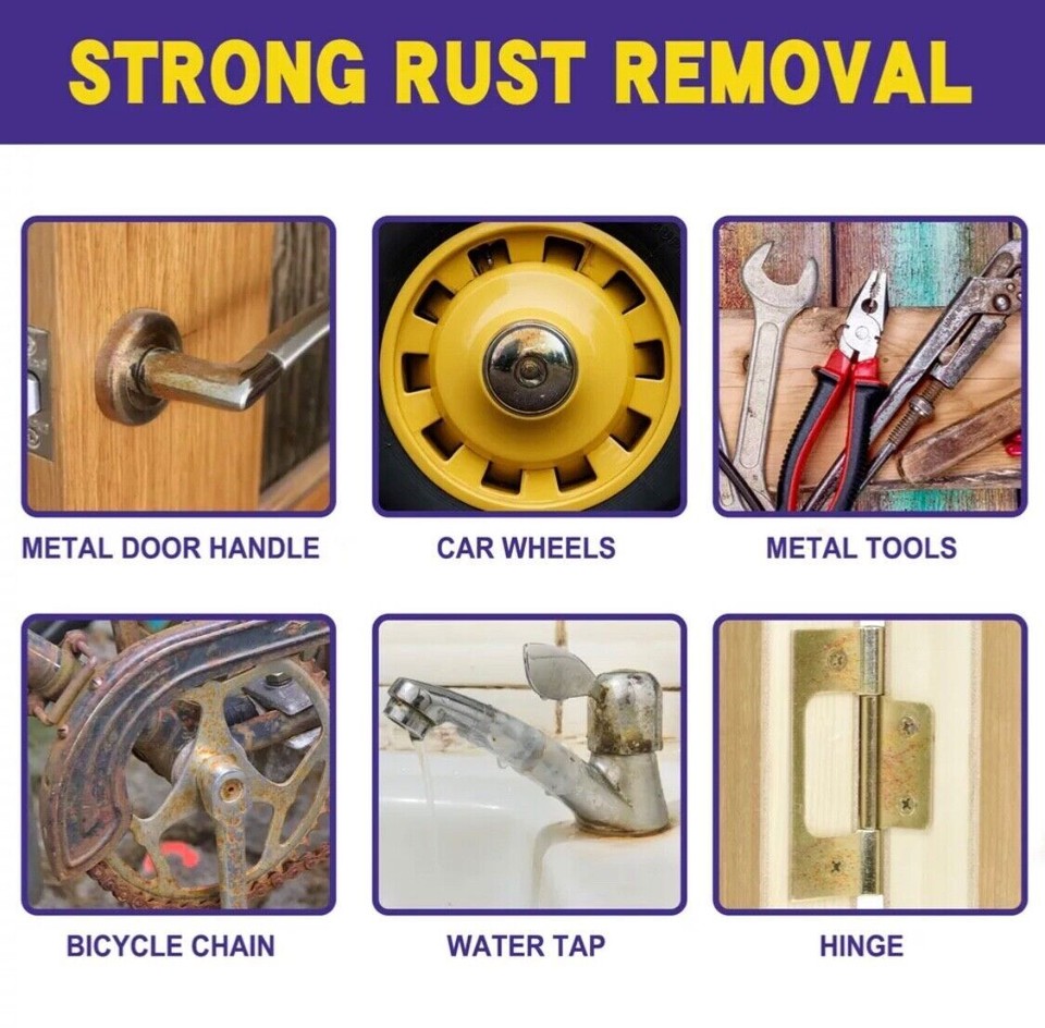 3× Car Anti-Rust Chassis Converter Water-Based Primer Metal Rust ...