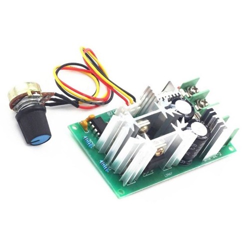 Reliable 20A DC Motor Speed Controller with Linear Potentiometer Knob ...