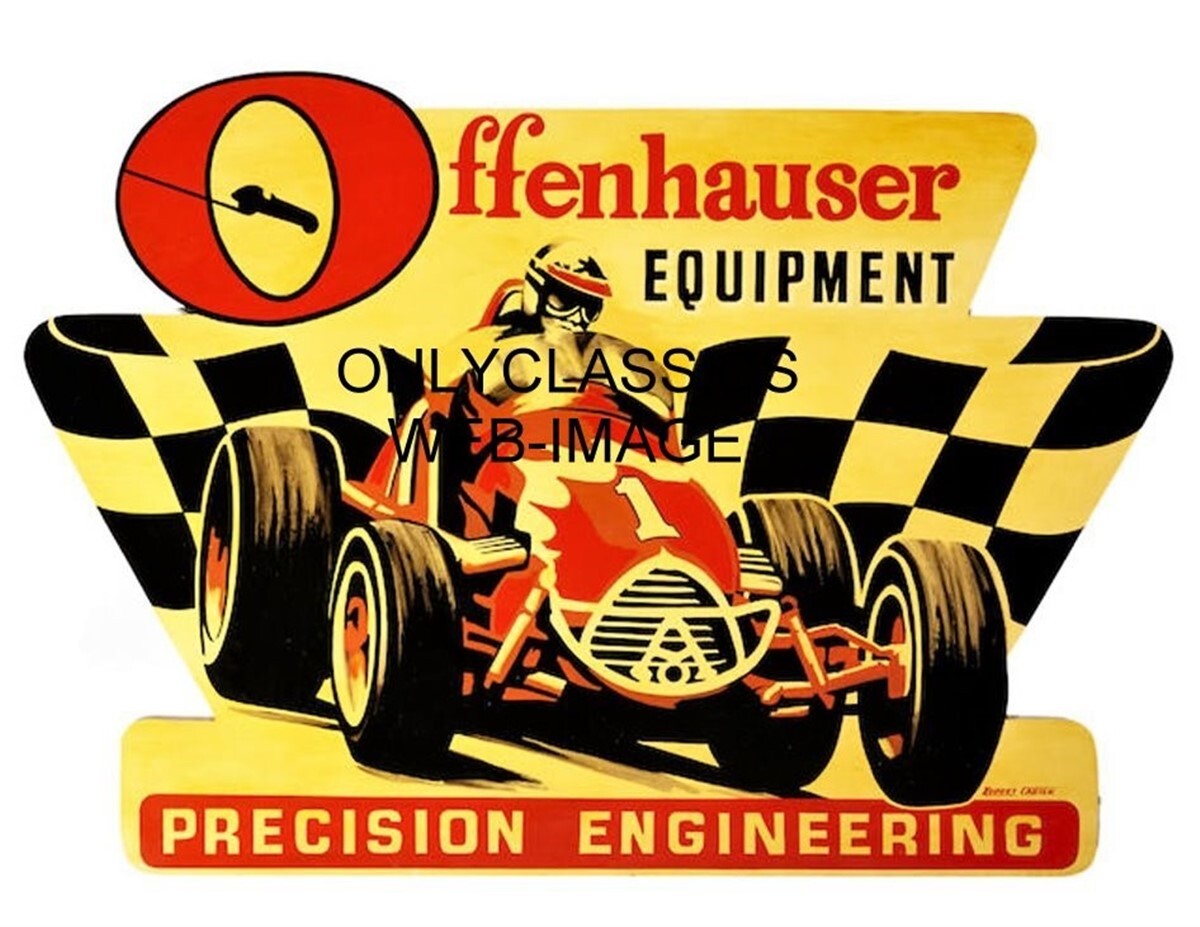 VINTAGE OFFENHAUSER SPEED EQUIPMENT 8.5x11 POSTER PRINT SPRINT CAR MIDGET INDY | eBay