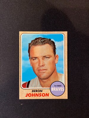Pack Fresh 1968 Topps NMMT or better #323 Deron JOhnson | eBay