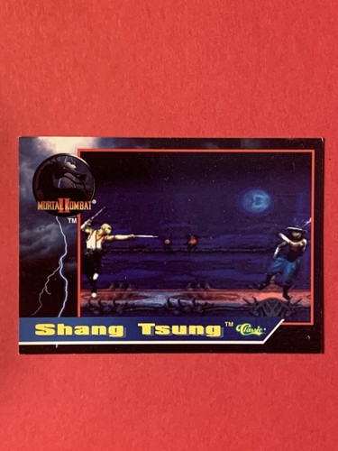 1994 Classic Mortal Kombat 2 trading card Shang Tsung / Baraka Morph ...