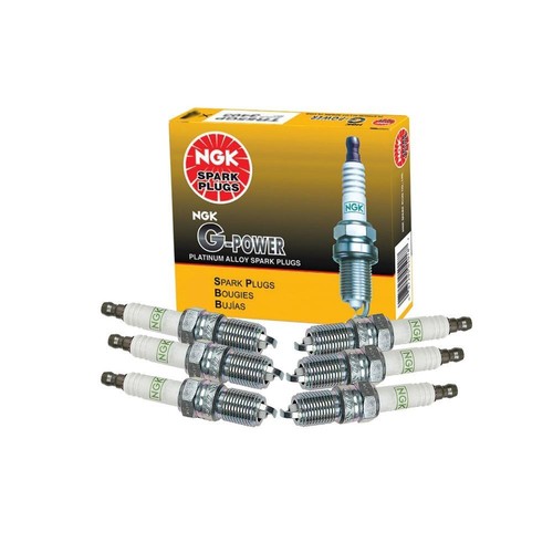 Set of 6 Pieces NGK G Power Platinum Spark Plugs TR5GP 3186 | eBay