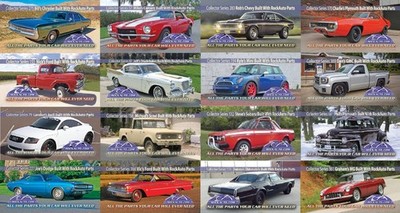 ROCKAUTO COLLECTOR SERIES CAR MAGNETS "16 PIECES" | eBay