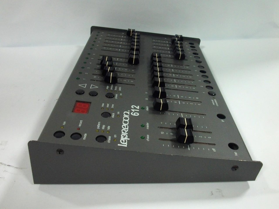 Leprecon 612 LP-612 Microplex DMX 12-Channel Lighting Console ...