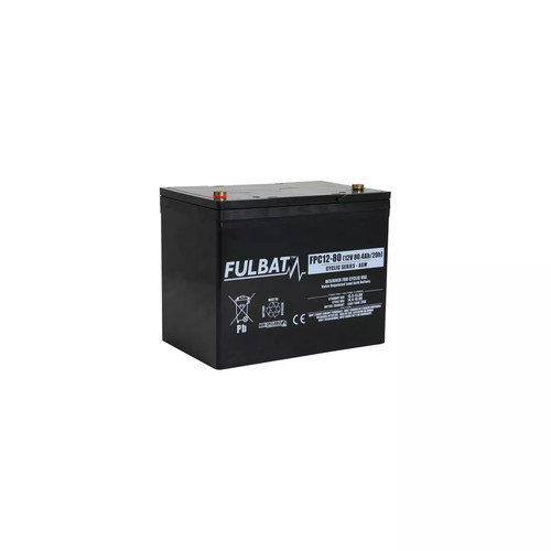 BATTERIE AGM FULBAT FPC12-80 12V 80.4AH 3564095905116 | eBay