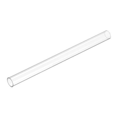 17" Clear Rigid Plastic Pipe 41.6mm(1 5/8") x 43mm Round Tube for ...