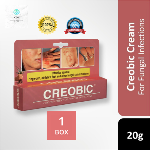 (1 Box) Creobic Treatment Cream 20g For Fungal Infections | eBay
