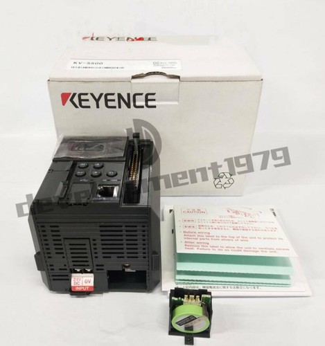 One New KEYENCE KV-5500 Programmable Logic Controller | eBay