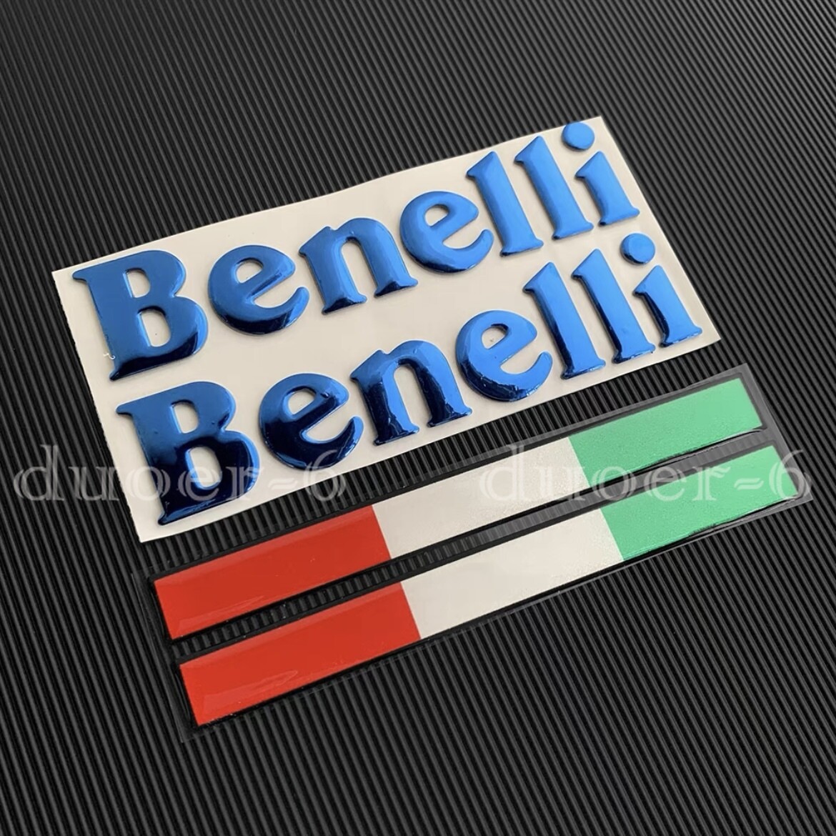 Motorcycle 3D Emblem Decal for Benelli Italy Fuel Tank BIke Badge ...