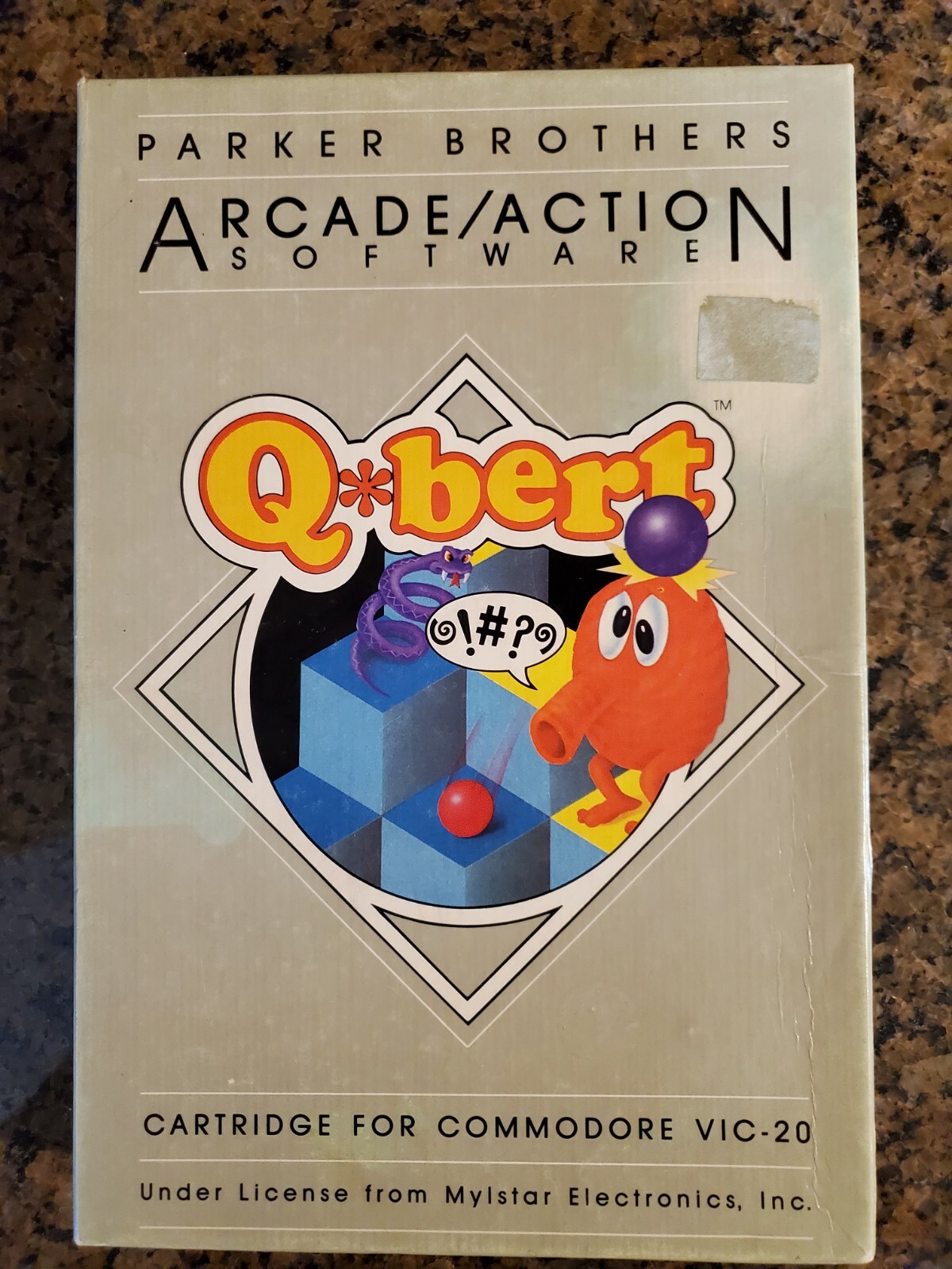 Qbert Q*Bert For Commodore Vic-20 Complete - Game, Box and Manual | eBay