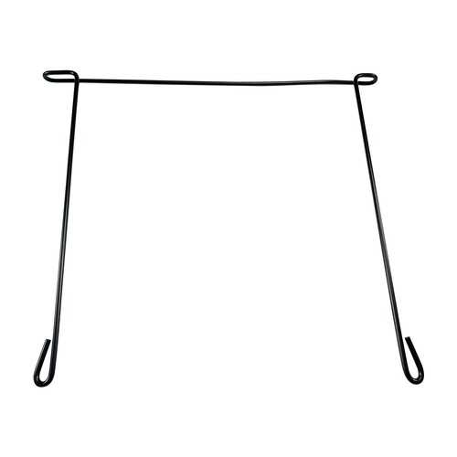 NEW 24" x 21” Black Steel Mud Flap Anti-Sail Bracket - Straight - 2Pcs ...