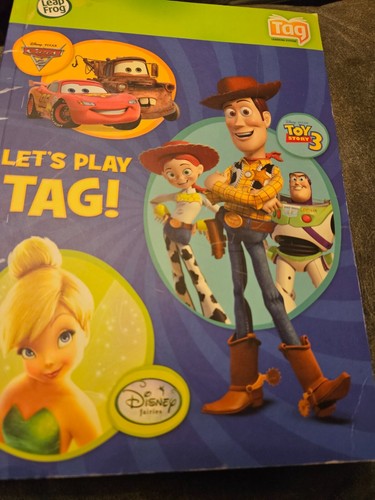 LET'S PLAY TAG! (LEAP FROG, 2009) Tag Learning System BOOK Disney Toy ...