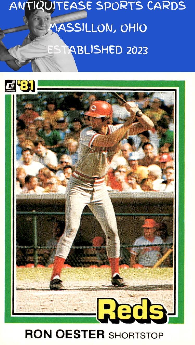 1981 Donruss #423 Ron Oester | eBay
