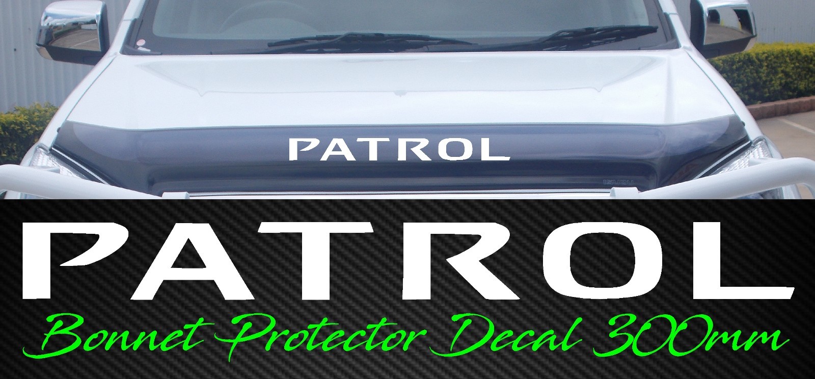 For Nissan PATROL BONNET PROTECTOR DECAL Sticker 300mm | eBay Australia