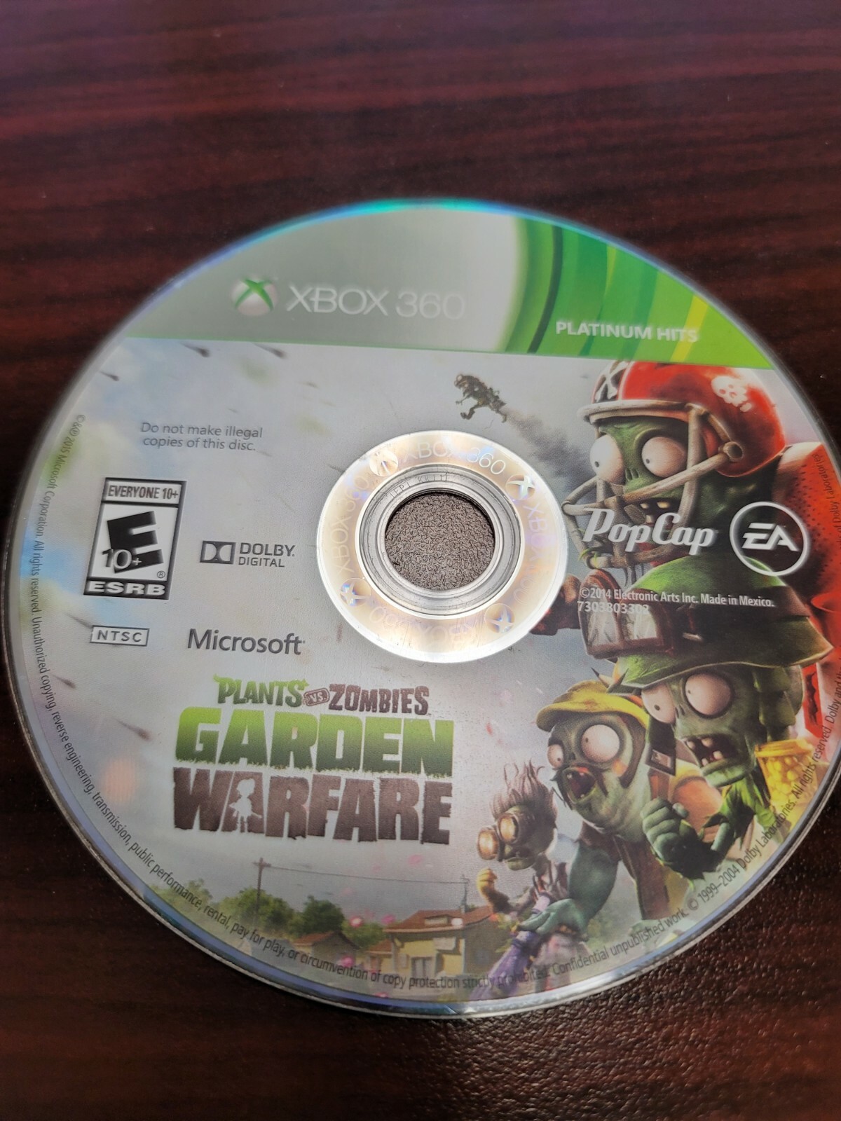 Plants Vs Zombies Garden Warfare (Xbox 360) NO TRACKING - DISC ONLY ...