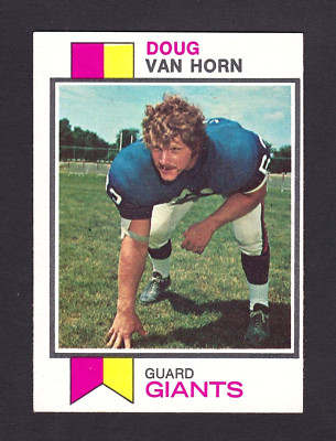 1973 Topps Football #142 Doug Van Horn [RC] [EX/MT] | eBay